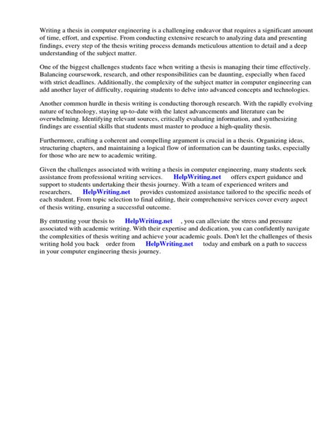 Computer Engineering Thesis Philippines Pdf Computers