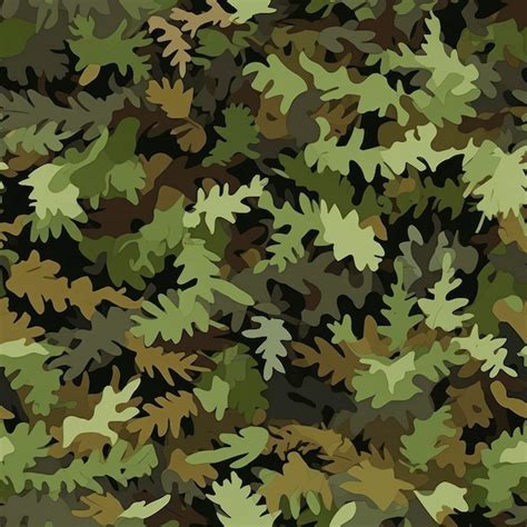 Premium Ai Image Seamless Multienvironment Camouflage Pattern Ai Generated