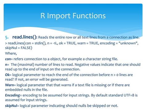 Import Data Using R Pdf Programming Languages Computing