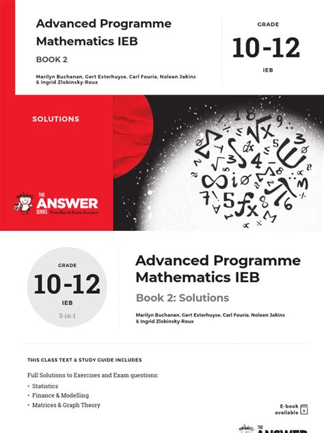 Gr 10 12 Adv Programme Maths Ieb Book 2 Solutions Extracts Pdf