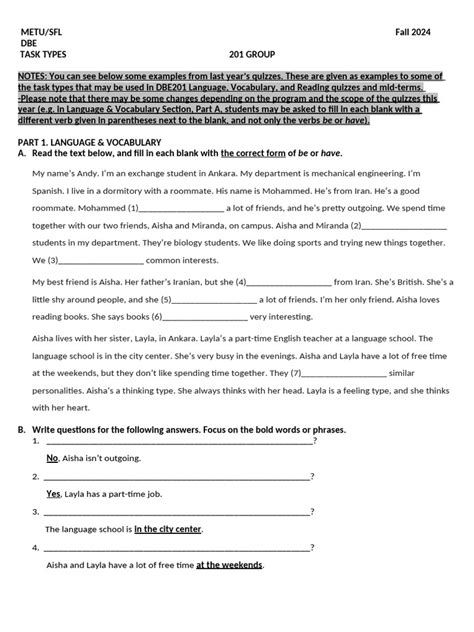 Dbe201 Task Types Pdf