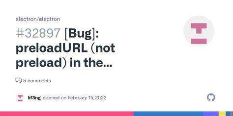 Bug Preloadurl Not Preload In The Webpreferences But In Docs And Electrondts Is Preload