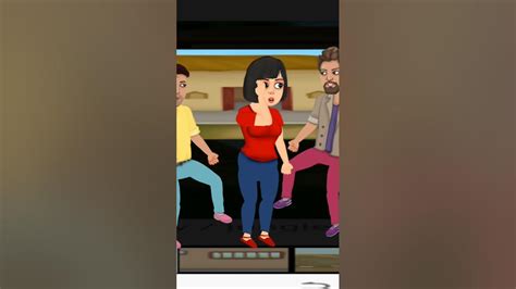 Ganji Ladki And Badmash Gaon Wale Cartoon Youtube