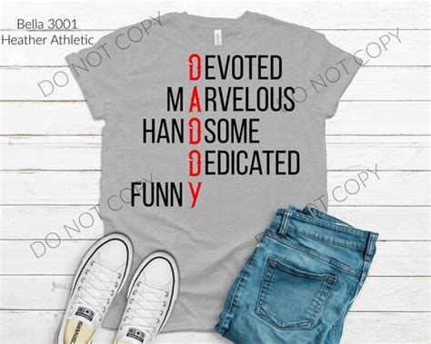 Parent Gift Funny Tee Daddy Devoted Marvelous Vinyl Shirts Handsome Parenting T Shirt Dedicated