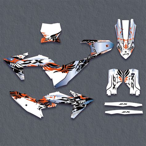 Full Graphics Decals Stickers Set For Ktm Sx 2023 2025