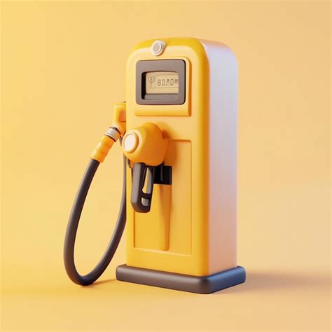 3d Fuel Pump Icon Gas Station And Refueling Symbol Illustration Logo Premium Ai Generated Image
