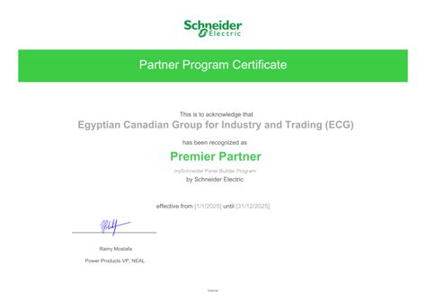 Certificates Ecg Ltd