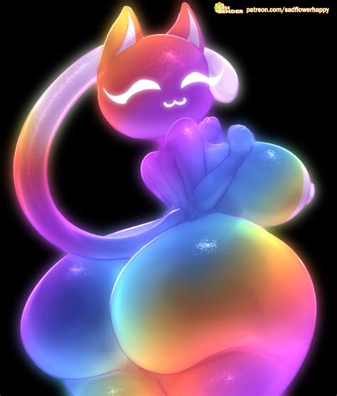 Rule 34 Anthro Bottom Heavy Breasts Nadjarelish Rainbow