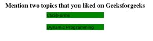 CSS Styling Forms GeeksforGeeks