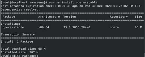 How To Install Opera Browser On CentOS LinuxWays
