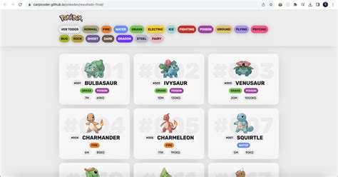 Proyecto de HTML CSS y JavaScript Crea una Pokédex paso a paso