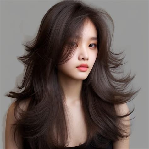 20 Attractive And Refreshing Korean Wolf Cut