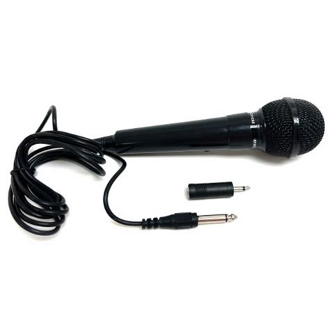Dynamic Vocal Microphone Handheld Karaoke DJ Mic 6 3mm 3 5mm Plug On