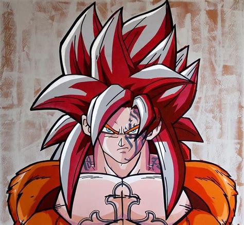 Ssj 4 By Har0w Anime Dragon Ball Anime Dragon Ball Super Dragon