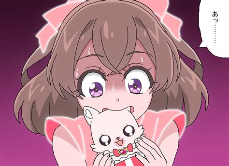 Nagomi Yui And Kome Kome Precure And 1 More Drawn By Shideboo