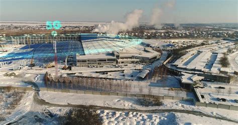 Visualization Of Data Transmission Through A Repeater Mobile Tower Transmits Signal A Repeater