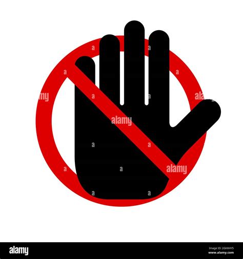 red circle slash clipart