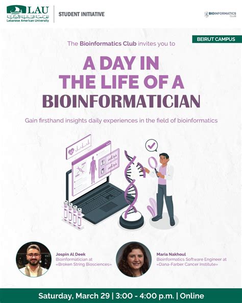 Bioinformatics Careerinsights Lau Computationalbiology Genomics… Kassem Rammal