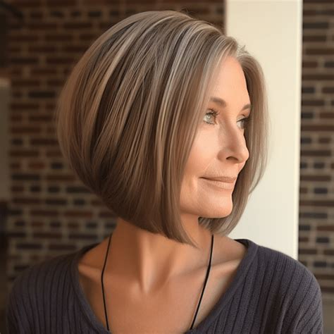 Stylish Older Women Prove The Modern Wedge Cut Is Timeless