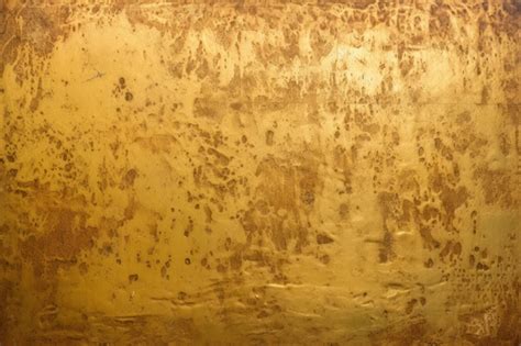 Premium Photo Clean Surface Of An Old Brass Plate