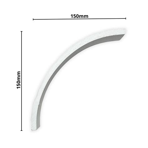 Plain Plaster Coving 150mm Lpc078 Plaster Ceiling Roses