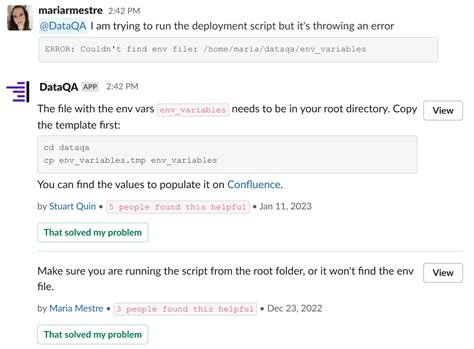Best Knowledge Base Apps For Slack Dataqa