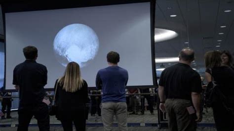 Flowing Nitrogen Ice Glaciers Seen On Pluto