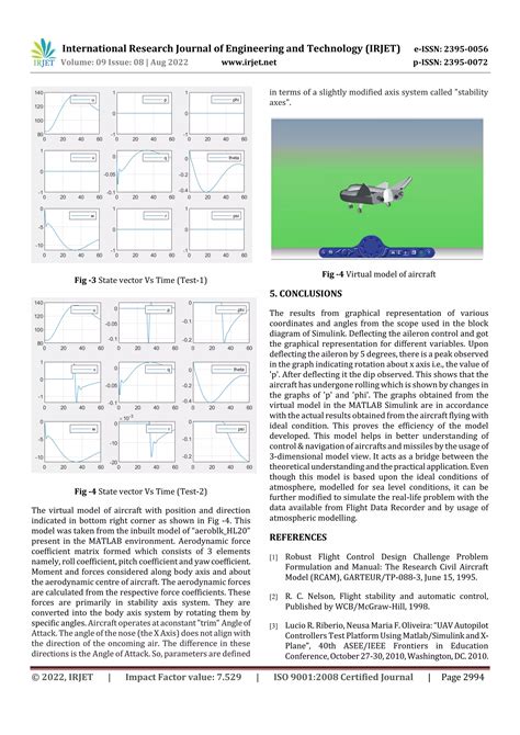 Visualizing The Flight Test Data And Its Simulation Pdf Aviation Industry Industries