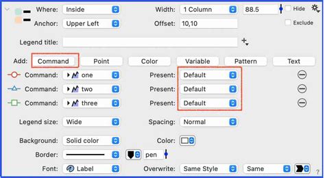 How To Make A Point And Line Legend By “custom Legend” Datagraph Community