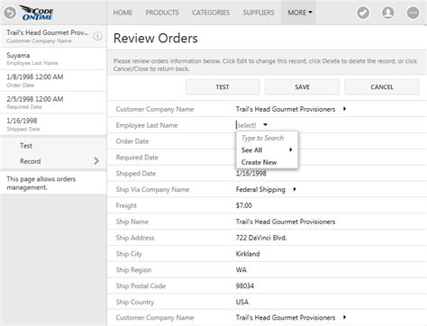 code on time top secret new form layout engine and “lookup” style in