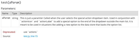 Bug ArgsTable Deprecated Jsdoc Handling Leading To Unstyled
