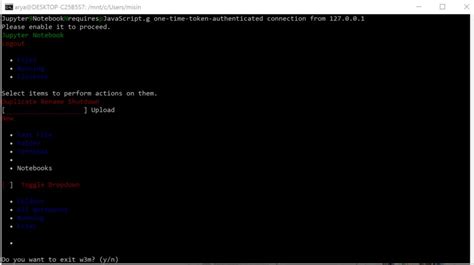 [fixed] jupyter opening up in w3c ~ pythonfixing
