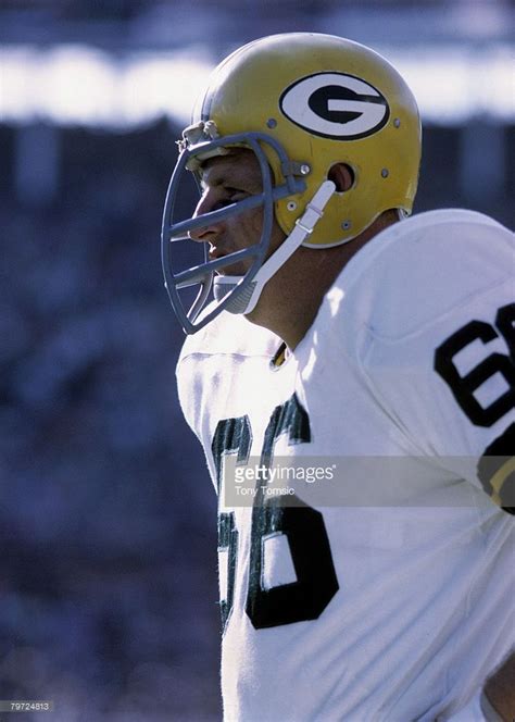 Green Bay Packers Hall Of Fame Linebacker Ray Nitschke During Super