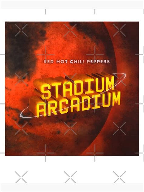 Réd Hót Chili Péppers Stadium Arcadium 2 Album Cover Poster For Sale
