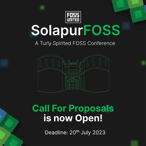 announcing solapurfoss 2023 conference foss united