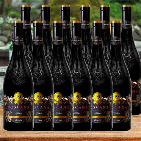 Piccini Collezione Privata Toscana Igt 12 Pack Camperdown Cellars