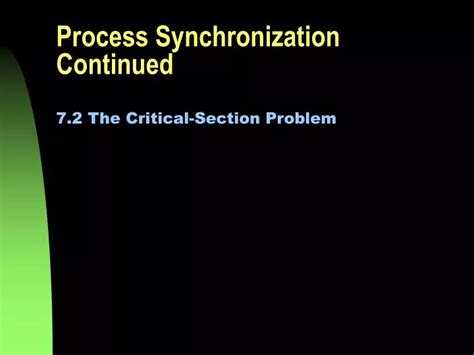 Ppt Process Synchronization Continued Powerpoint Presentation Free Download Id3729233