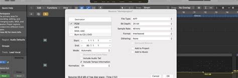 How To Export A Song From Logic Pro