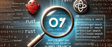 implementing boolean or search in meilisearch dev community