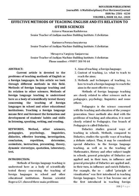 Teaching Methods Pdf 85745 Effective Methodology