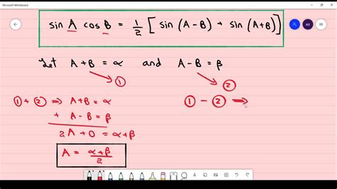 ⏩solvedderive The Addition Formulas For Sinαβ And Cosαβ From