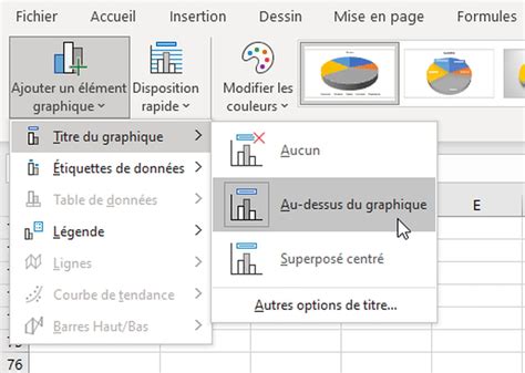 Créer Un Graphique Dans Excel