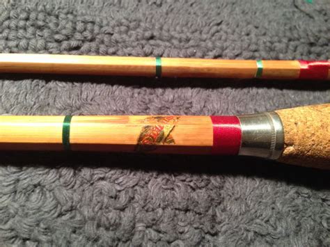 Heddon Bait Casting Bamboo Rod 2 Sections