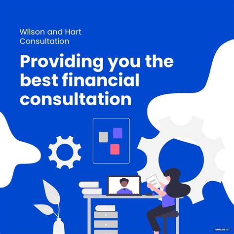 Free Small Business Consulting Linkedin Post Template To Edit Online