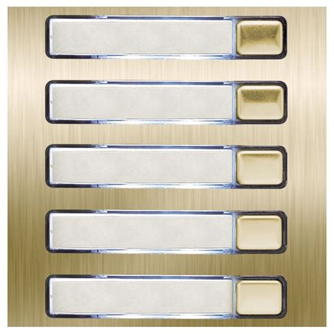 Golmar NX GOLD P Push Button Module