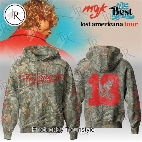 Machine Gun Kelly X Lost Americana Tour 2025 2026 Hoodie Torunstyle
