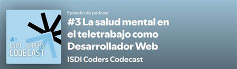 Saludmental Desarrolloweb Cuidadopersonal Bienestarlaboral Isdi