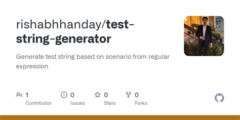 Github Rishabhhandaytest String Generator Generate Test String