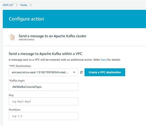 Field Notes Deliver Messages Using An Iot Rule Action To Amazon Managed Streaming For Apache