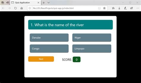 Quiz App In Javascript Step By Step With All Codes Javascript Tutorial